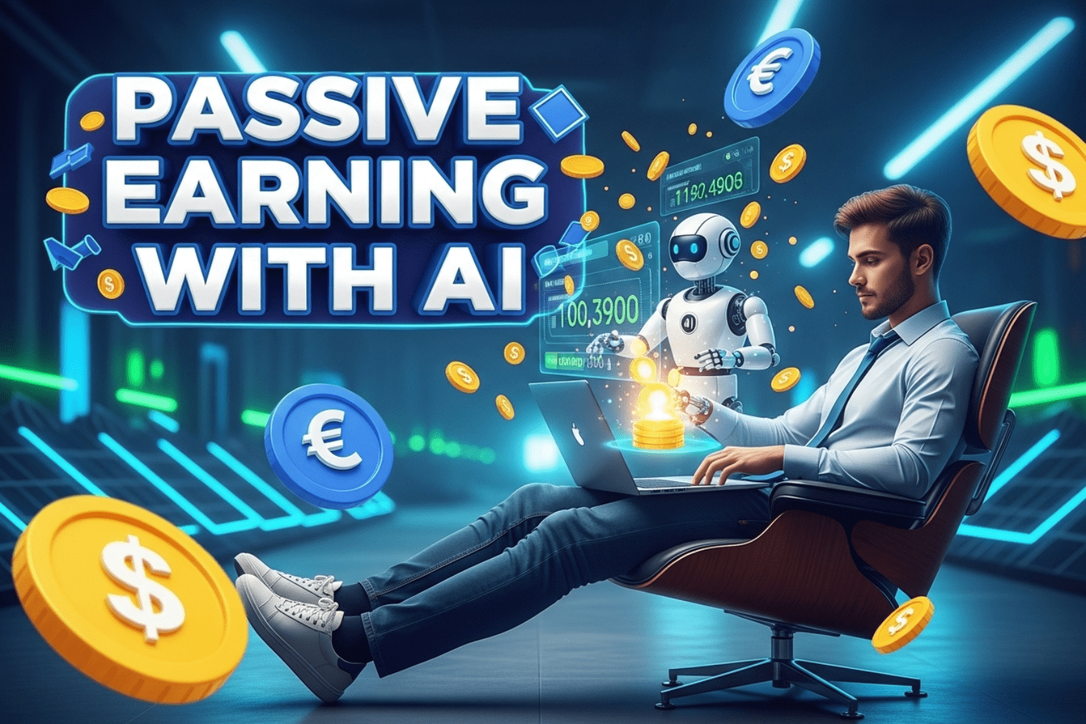 Passive Earning with AI – Unique Learning Point